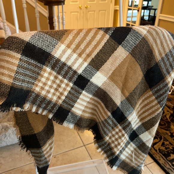 Target | Accessories | Large Detailed Scarf | Poshmark